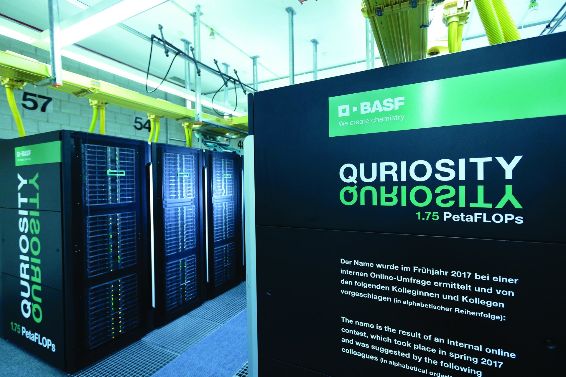 BASF'nin Süper Bilgisayarı "Merak", Buluşları Hızlandıracak