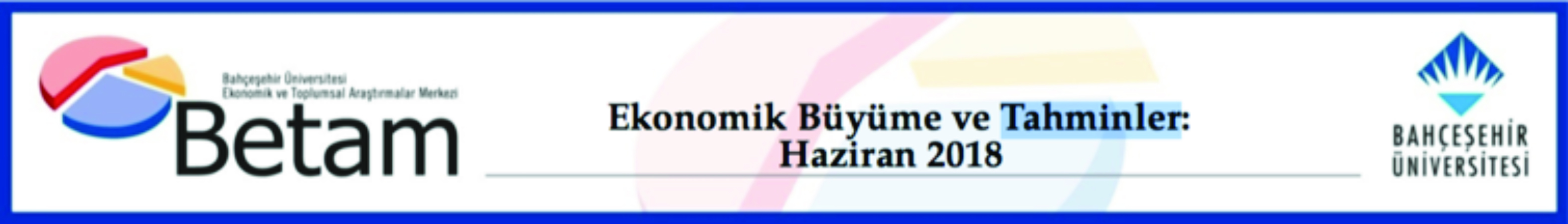 BETAM Ekonomik Büyüme ve Tahminler